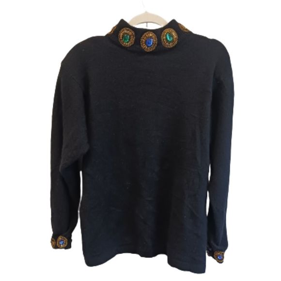 Lord & Taylor | Sweaters | Vintageblack Sweater From The 7s Lord Taylor ...